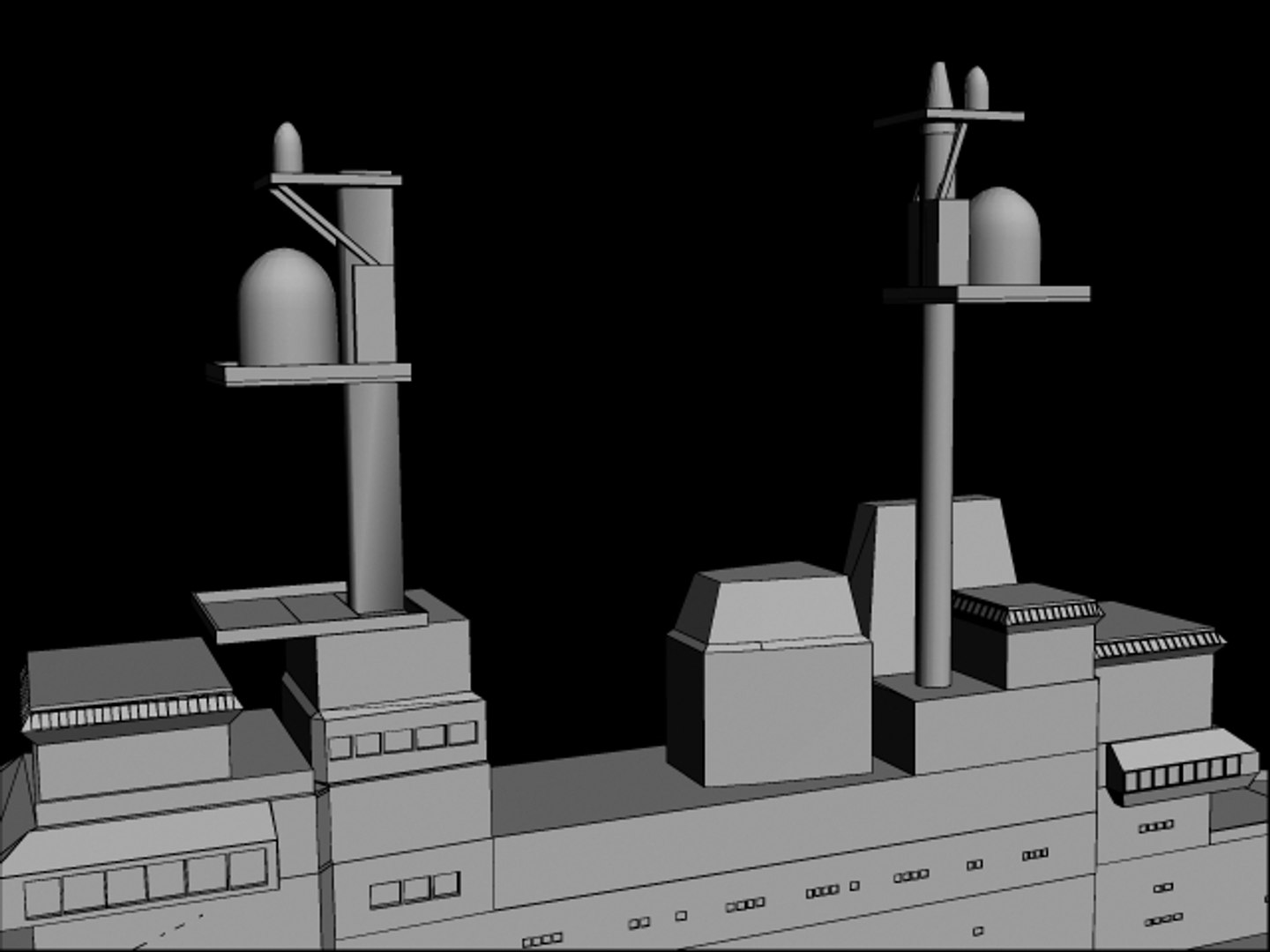 lhd carrier ship 3d model