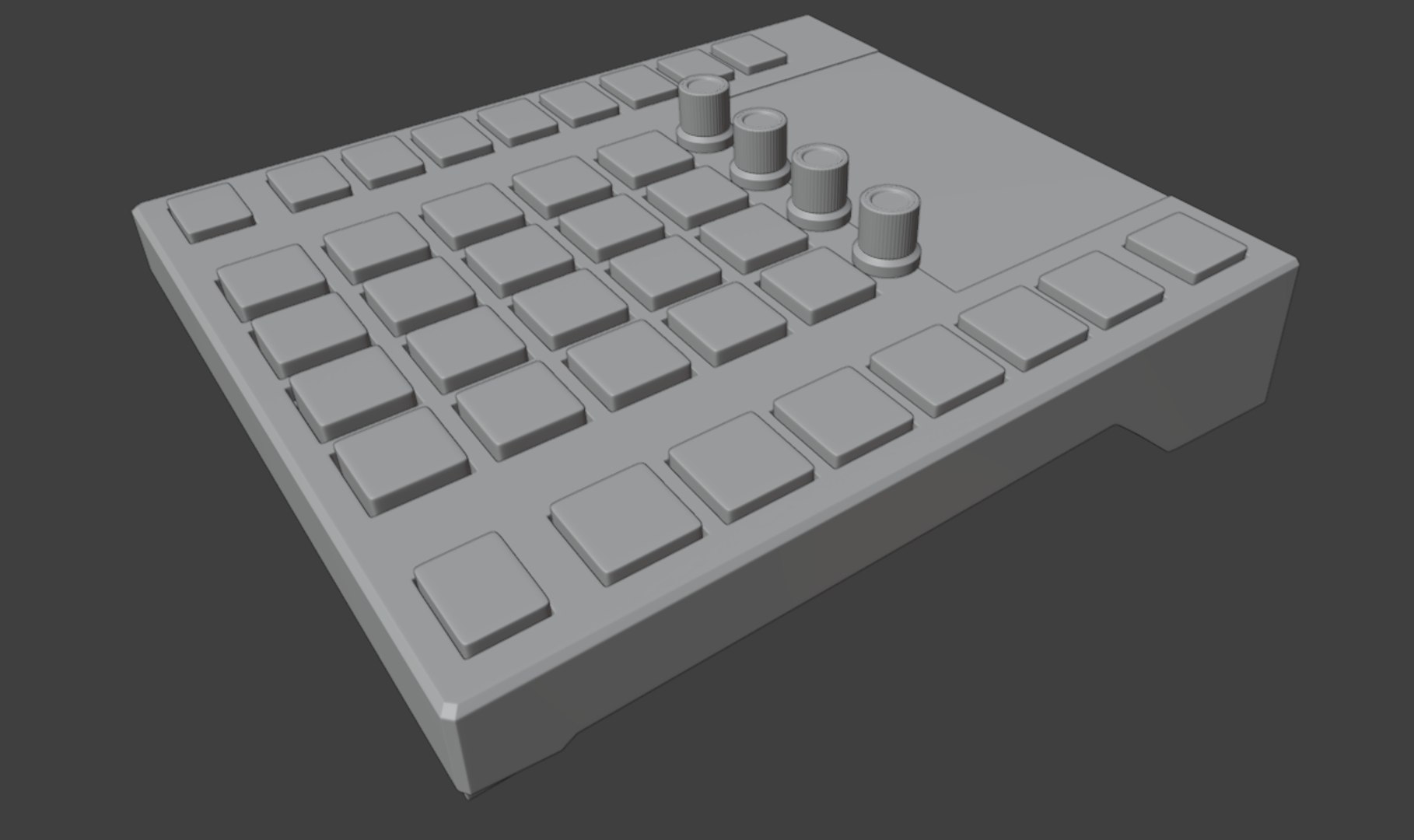 Wolfmix W1 Mk2 DMX Lighting Control Desk 3D Model - TurboSquid 2328137