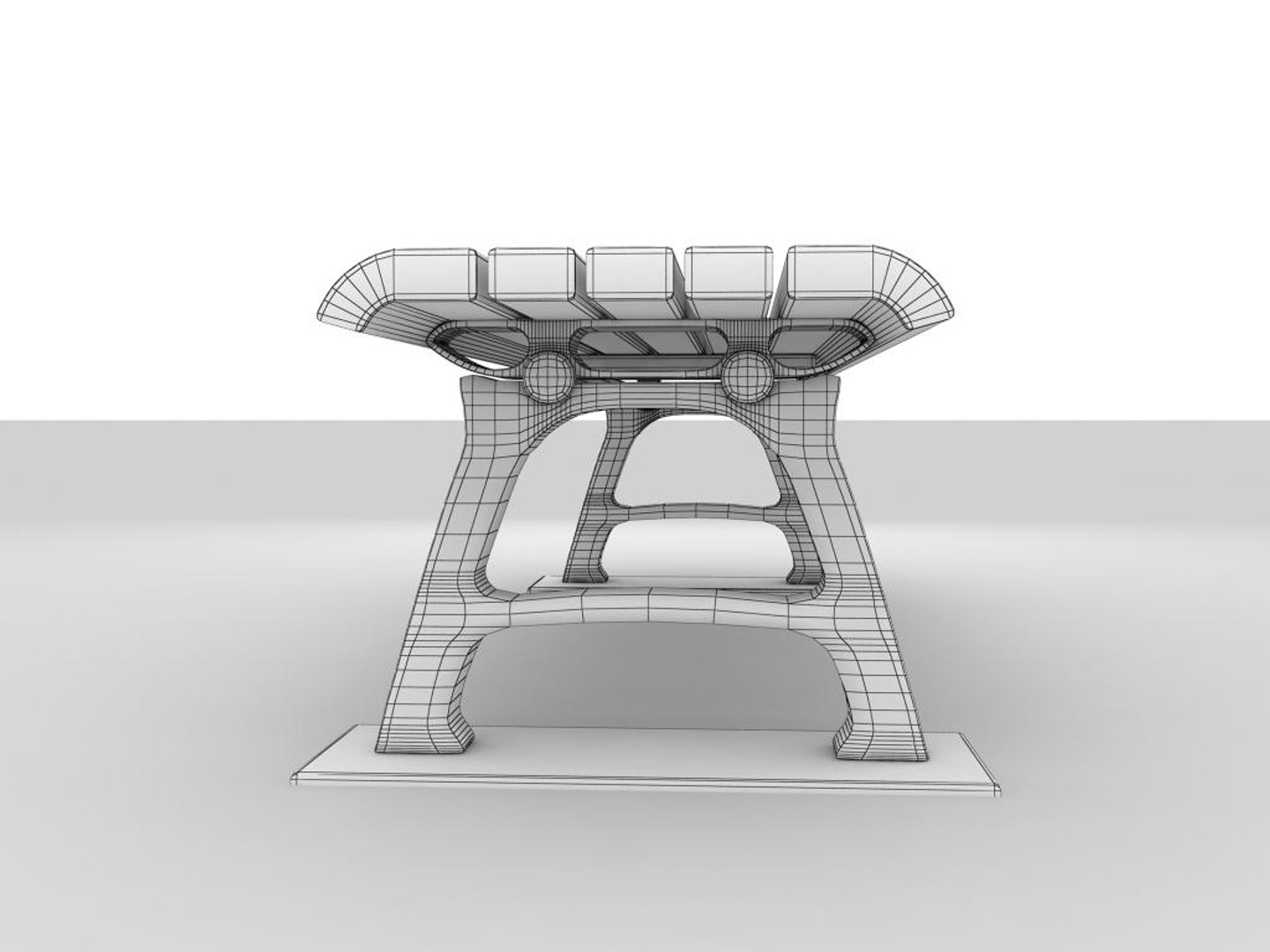 3D bench model - TurboSquid 989538
