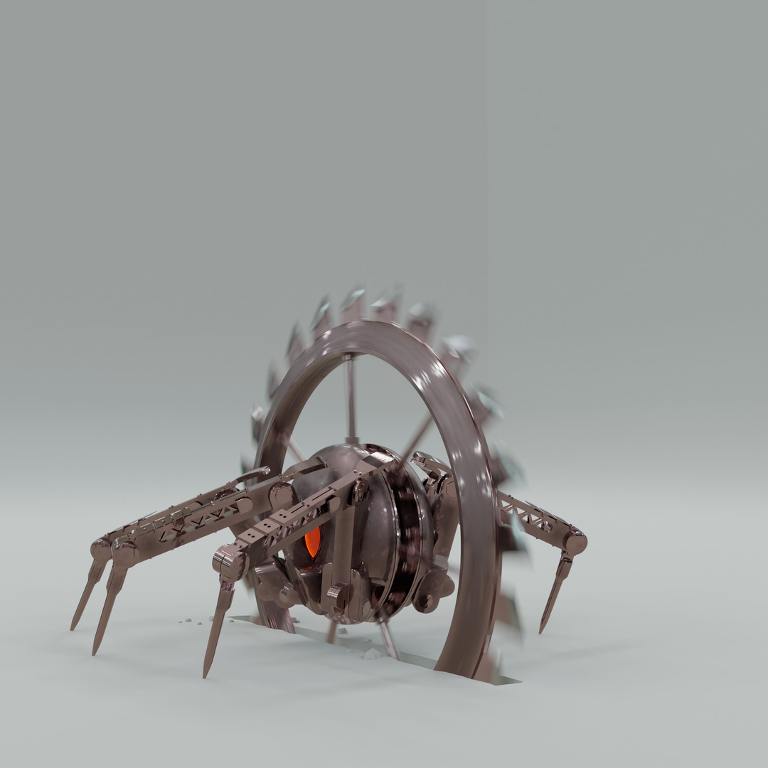 SAW Monstro Model - TurboSquid 1931167