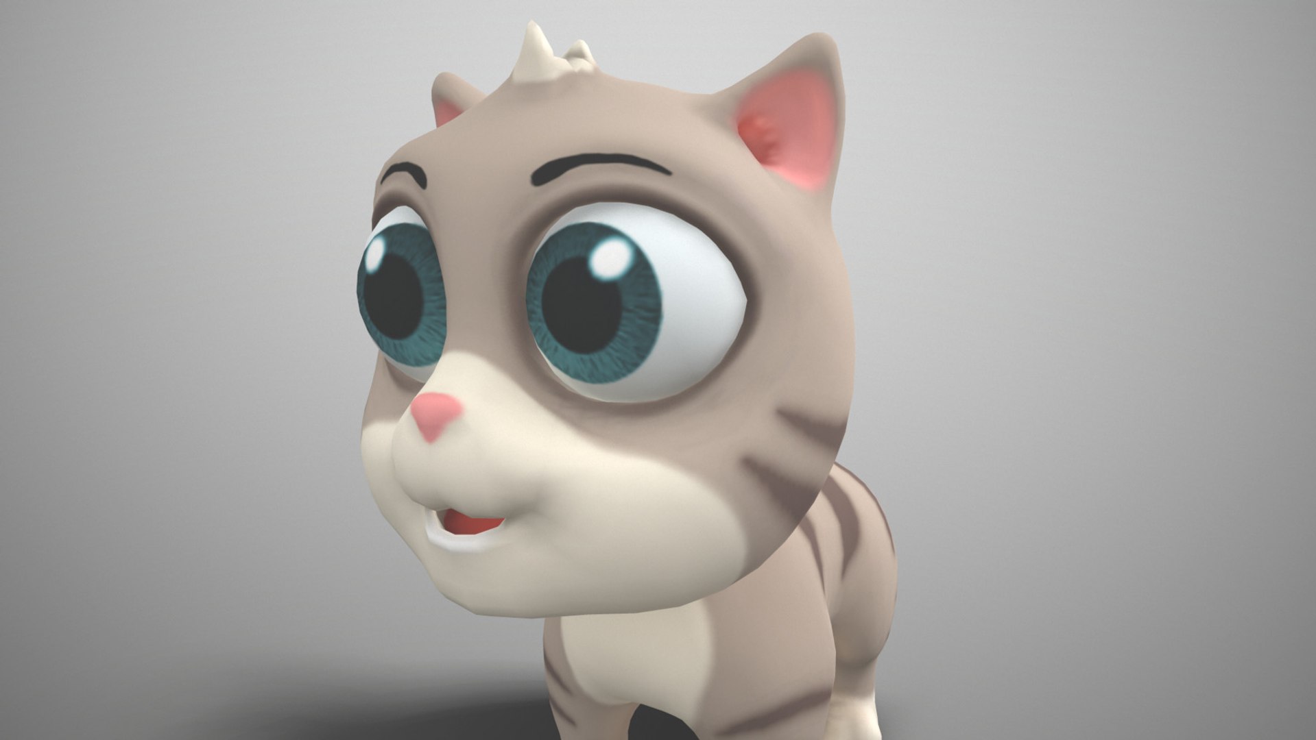 3D animate cat model - TurboSquid 1393556