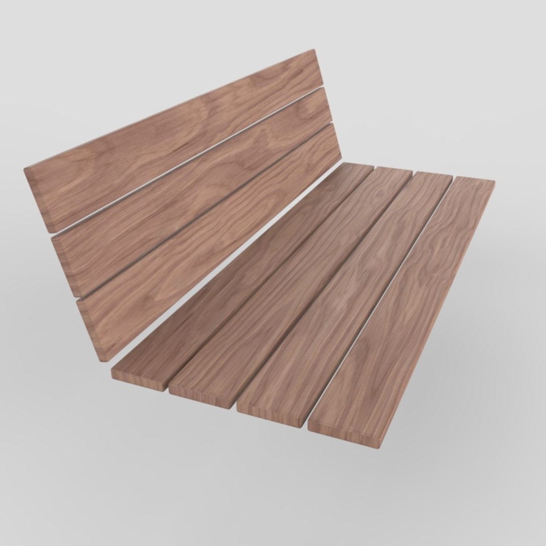 3D bench clean dirty model - TurboSquid 1509128