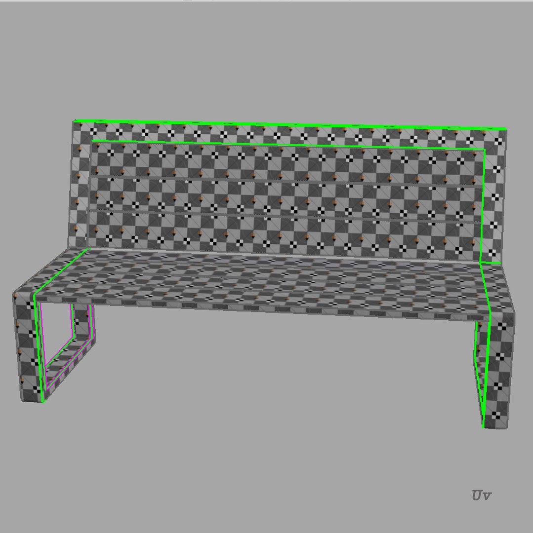 3D bench clean dirty model - TurboSquid 1509128