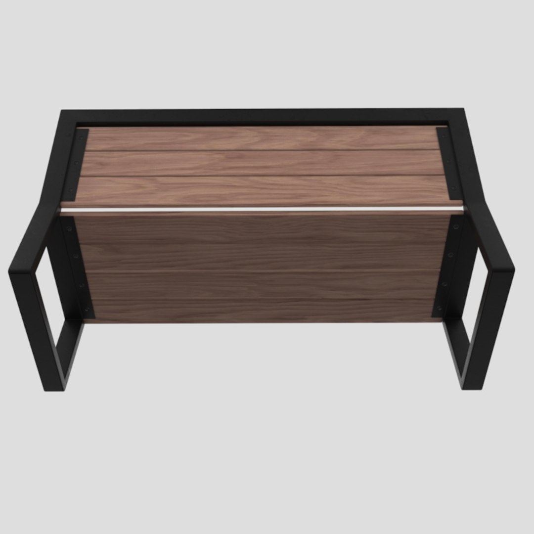 3D bench clean dirty model - TurboSquid 1509128