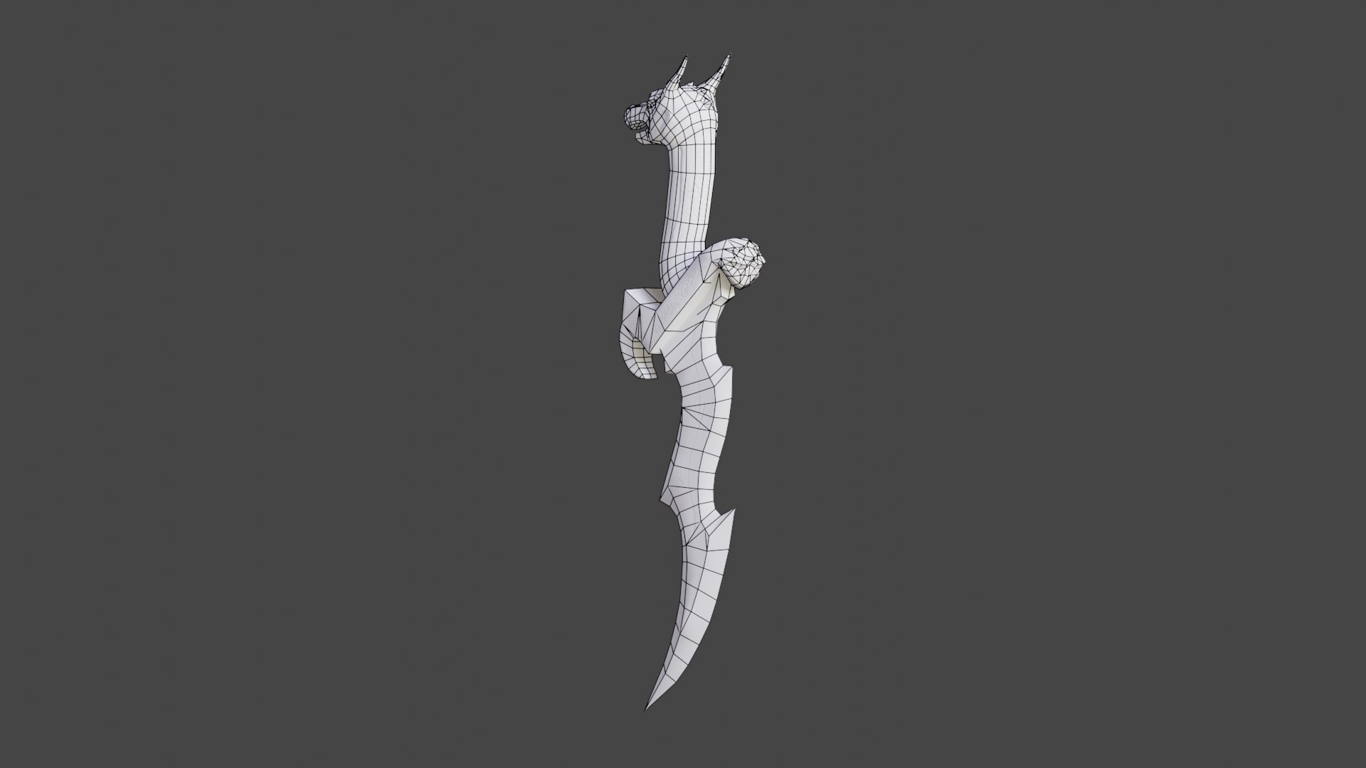 3D dagger dragon model - TurboSquid 1684127