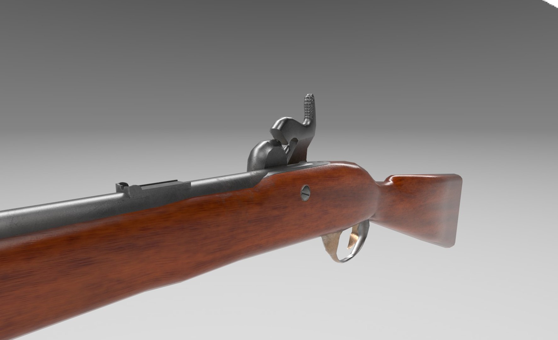 Musket 3D Model - TurboSquid 1562302