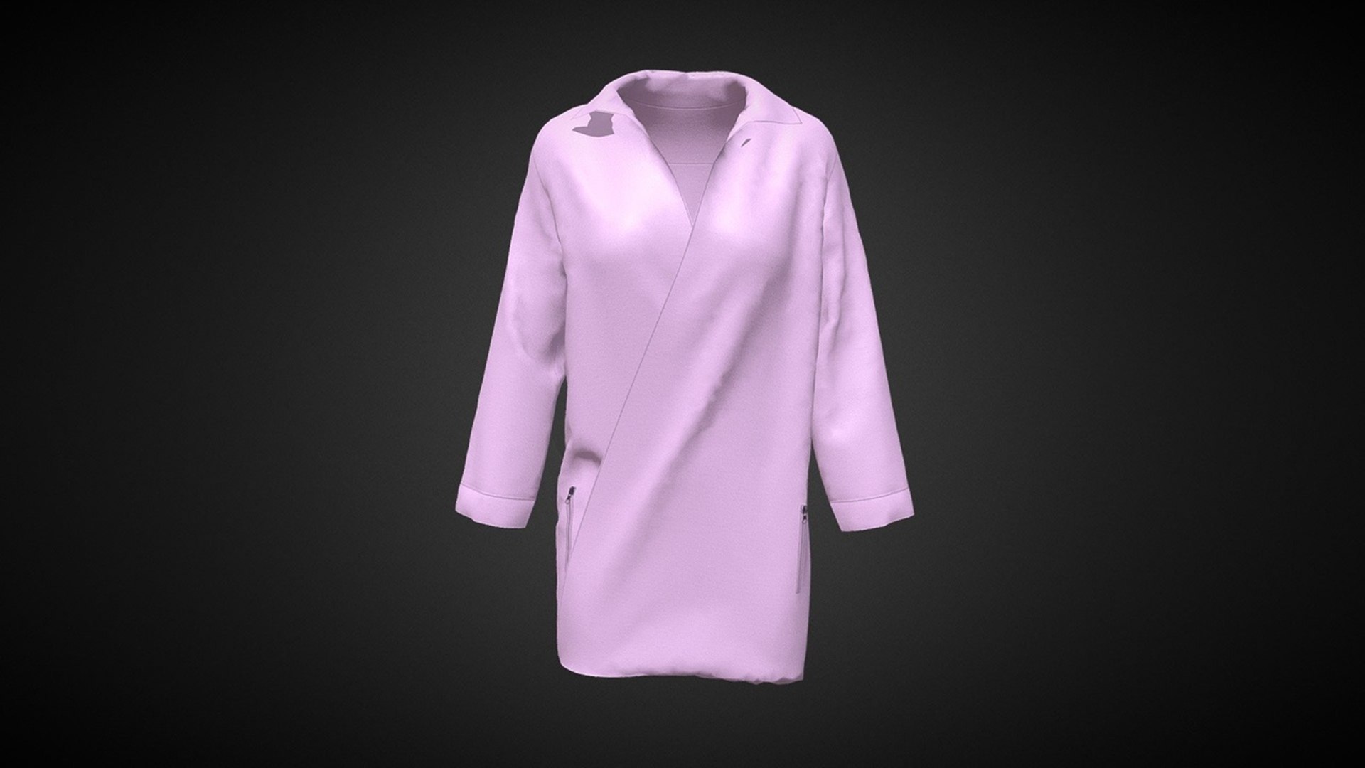 Girls Diabetic Tops In Low Poly 3D - TurboSquid 2390356