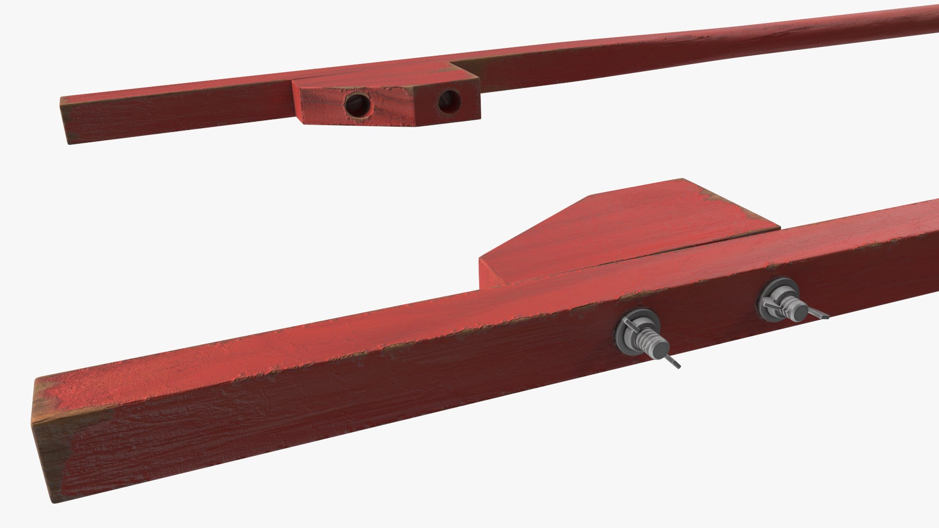 3D Wooden Walking Stilts Model - TurboSquid 2302518