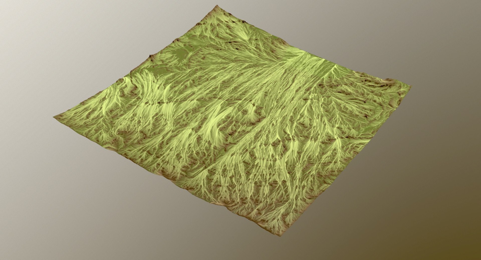 3d Model Hills Cliffs Terrain