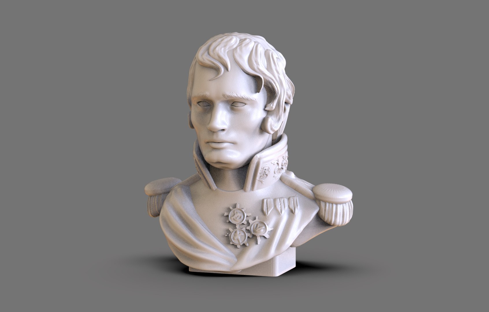 Napoleon Bust 3D - TurboSquid 2252421