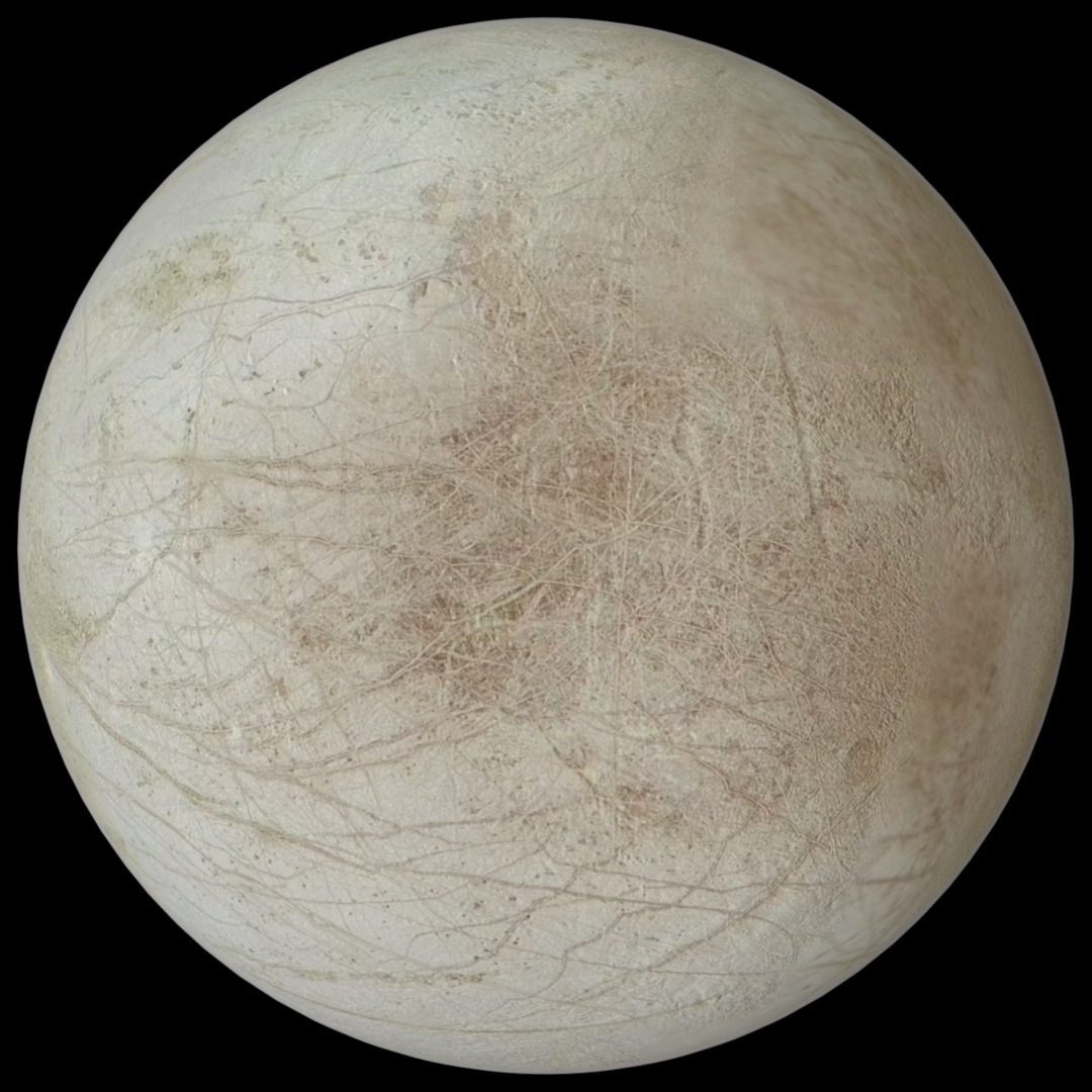 3d Model Of Photorealistic Europa