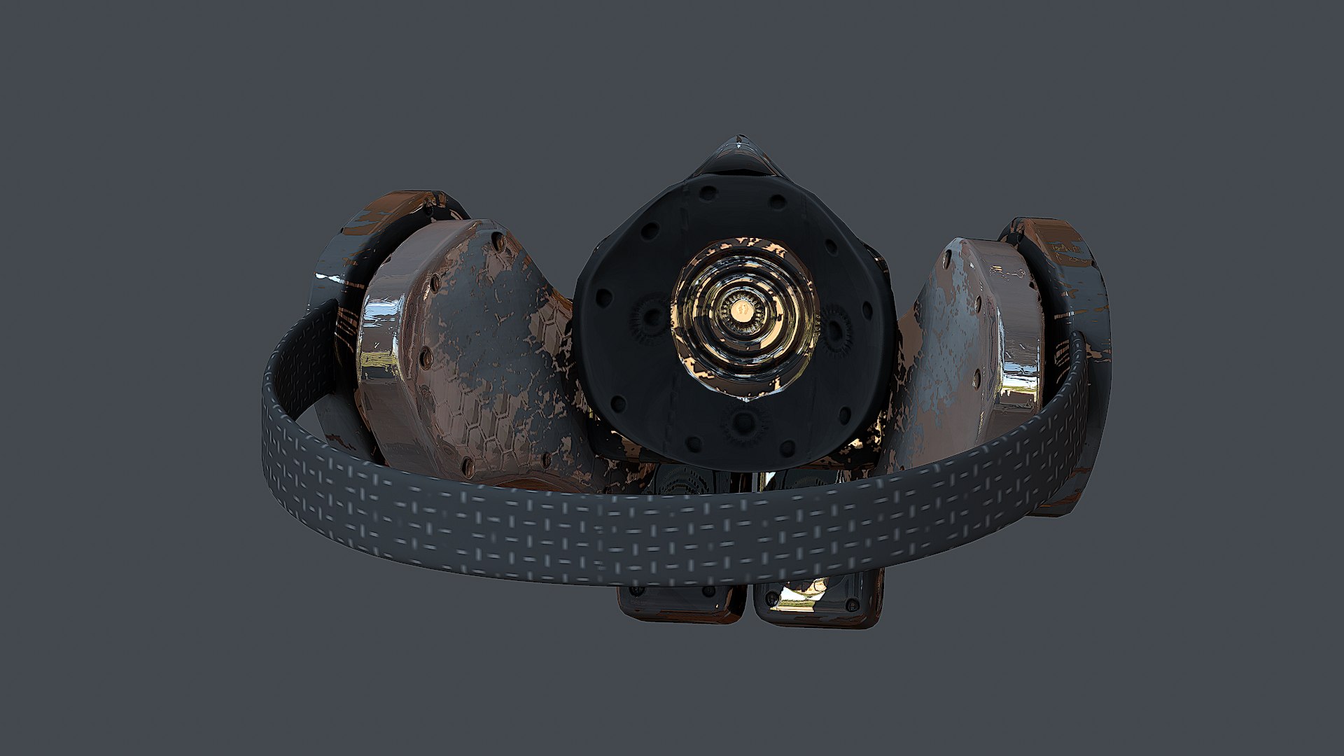 3D Gas Mask Respirator Scifi Futuristic Model 3D Model - TurboSquid 1932353