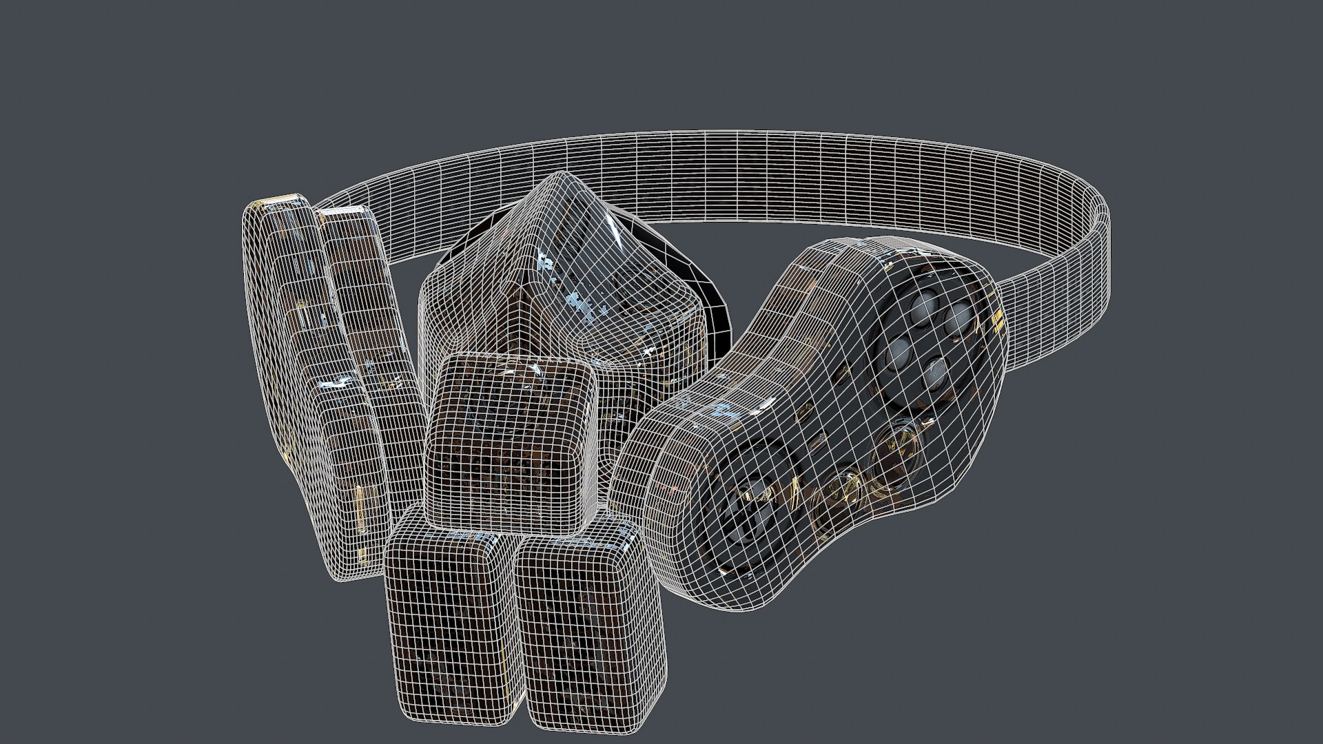 3D Gas Mask Respirator Scifi Futuristic Model 3D Model - TurboSquid 1932353