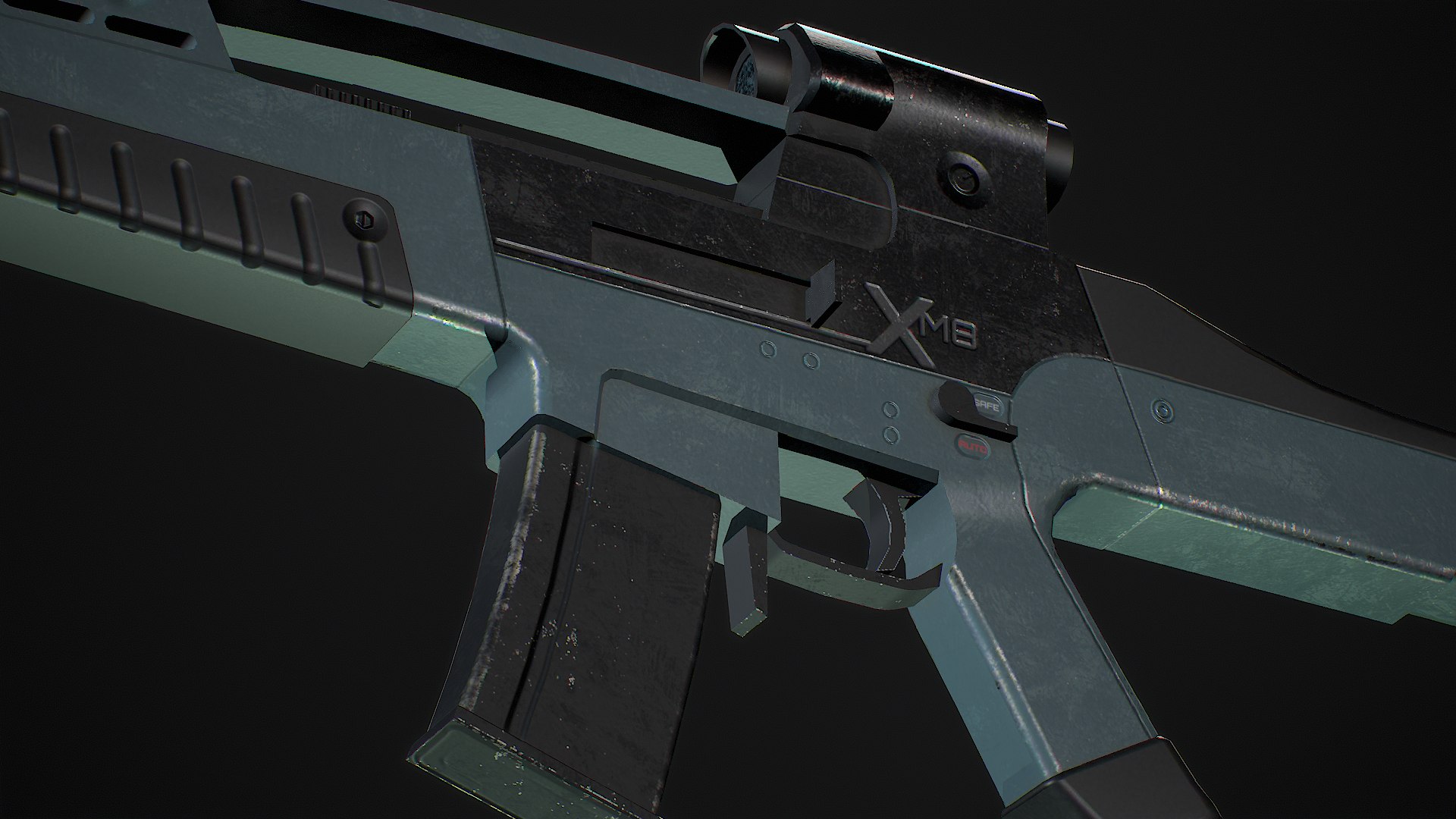 3D Assault Rifle XM8 - TurboSquid 2071814