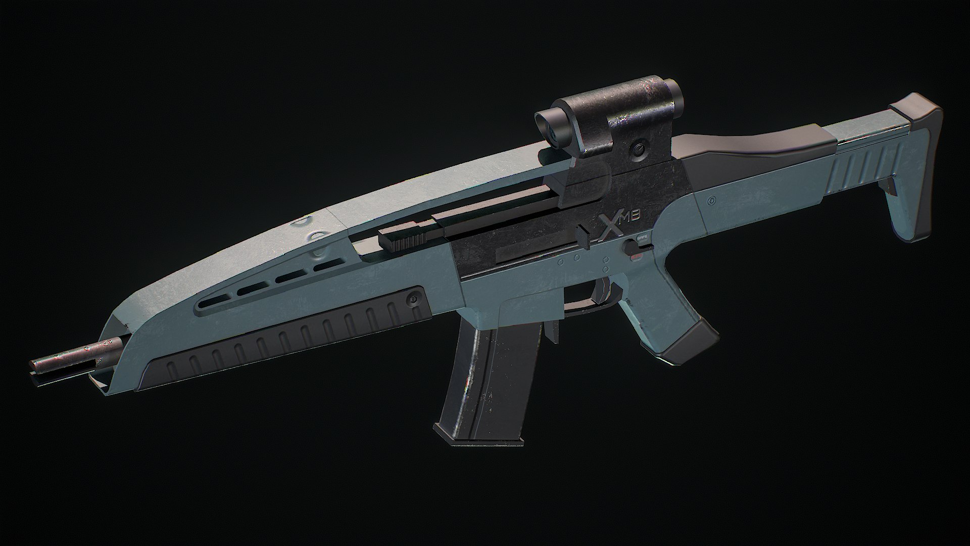3D Assault Rifle XM8 - TurboSquid 2071814