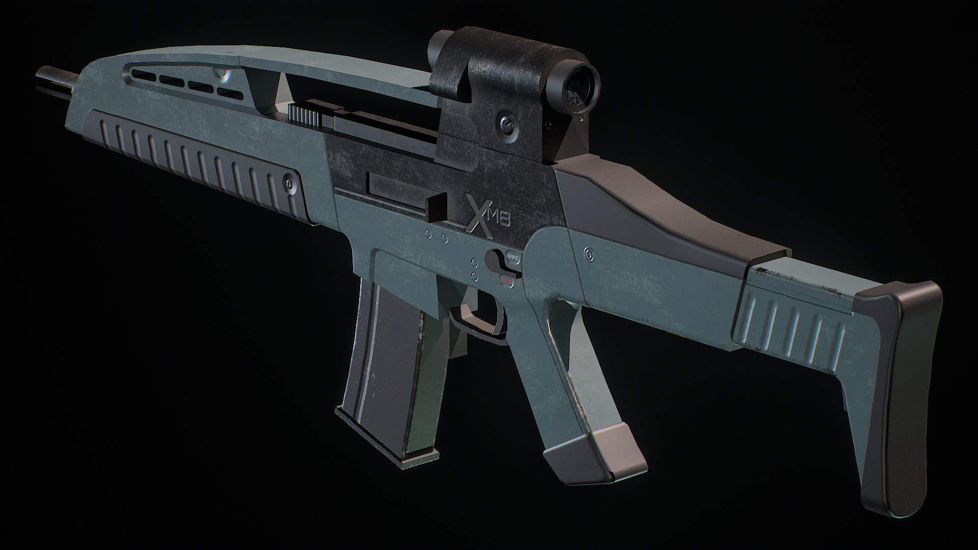 3D Assault Rifle XM8 - TurboSquid 2071814
