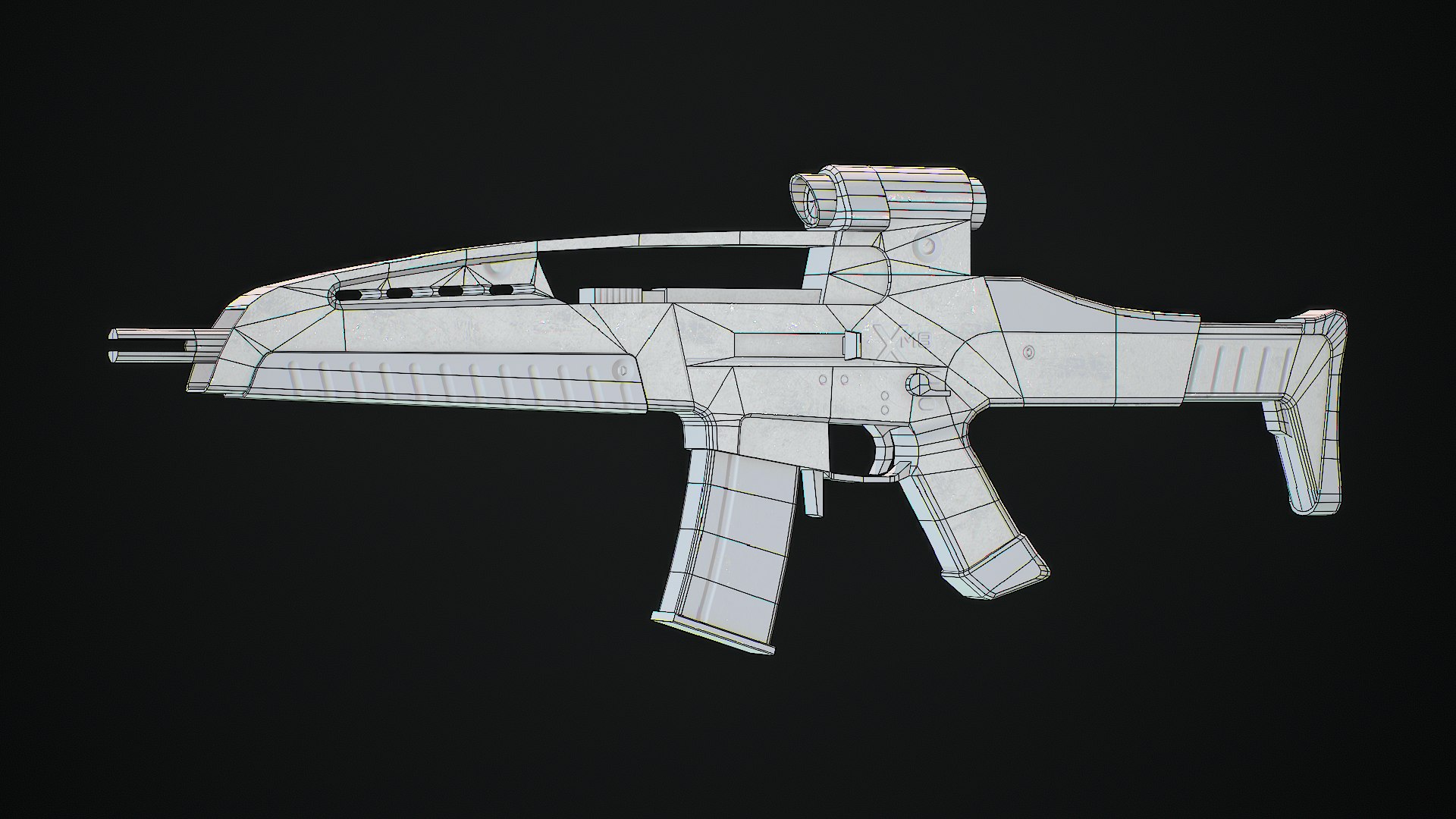 3D Assault Rifle XM8 - TurboSquid 2071814