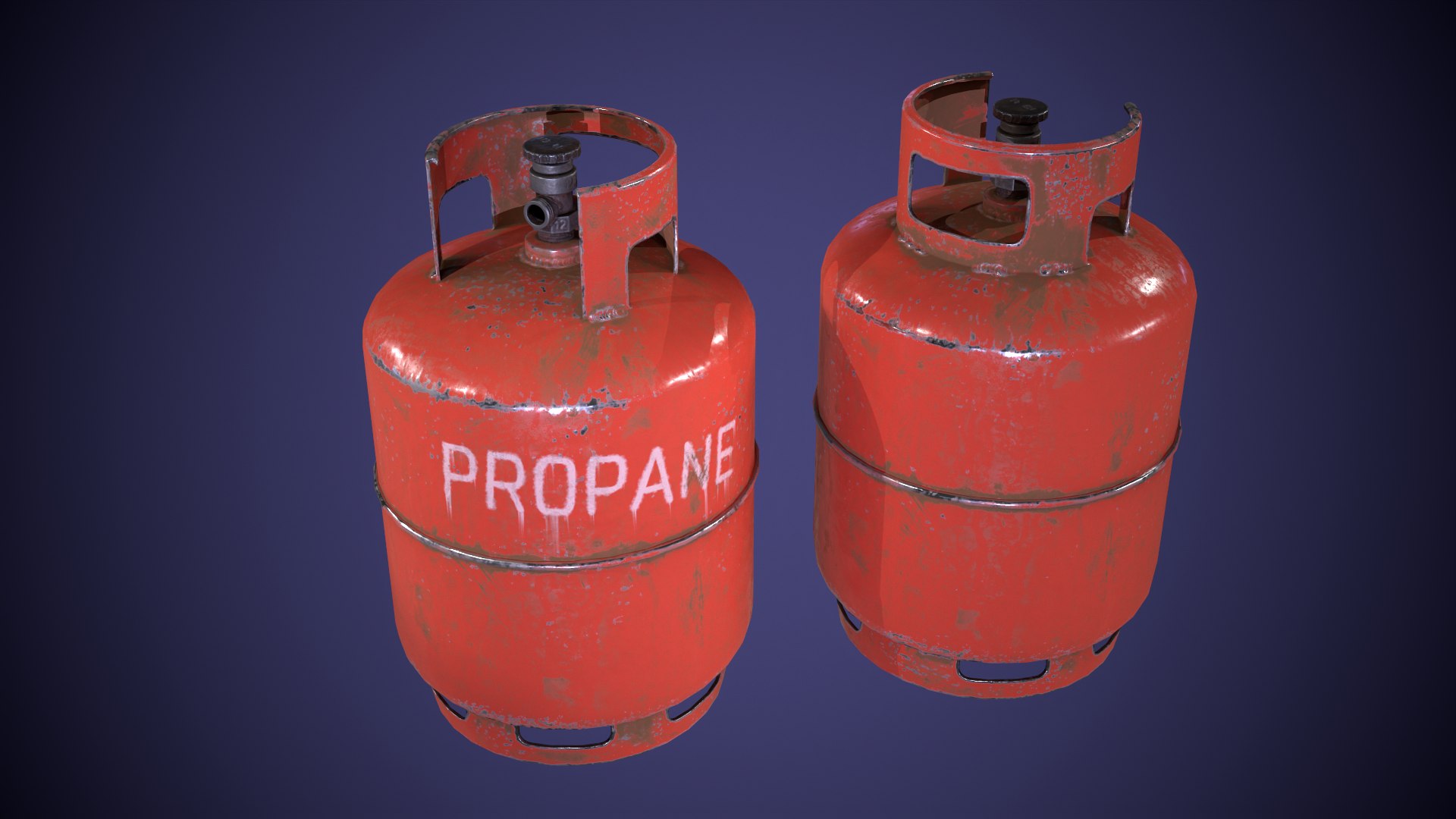 Propane Tank 3D - TurboSquid 2380405