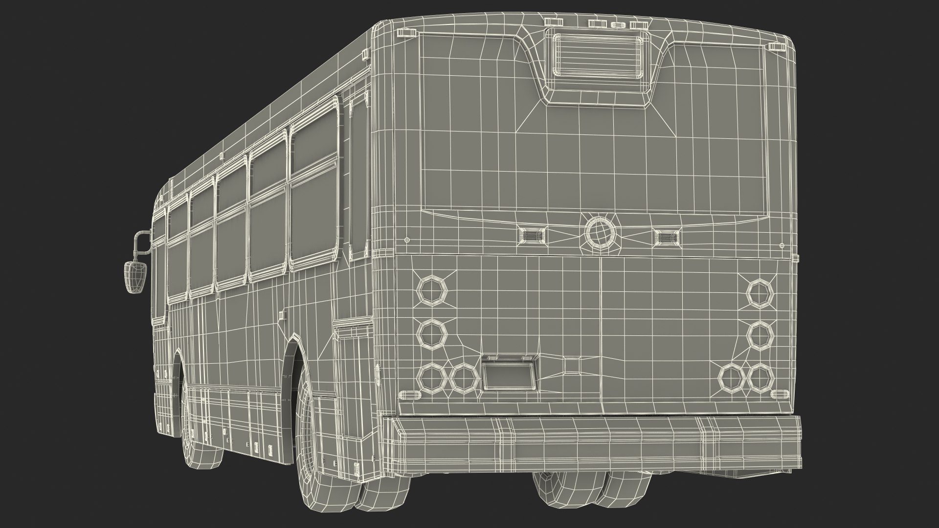 3D Bus Nabi 416 Miami Dade Transit Simple Interior - TurboSquid 1854537