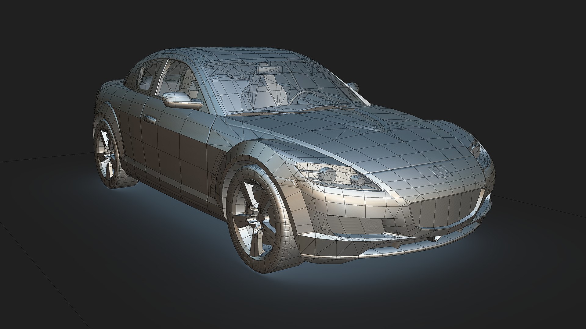 3D 2004 Mazda RX-8 model - TurboSquid 1901418