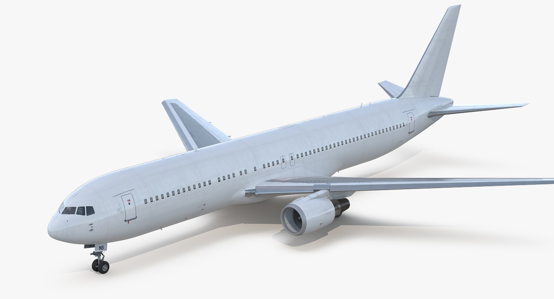 3D Boeing 767-300 Generic Rigged Model - TurboSquid 1234824