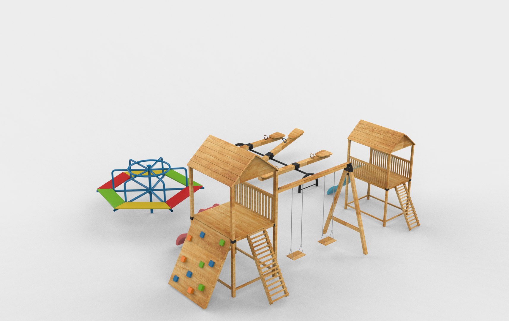 Playground Pack 01 3D Model 3D Model - TurboSquid 2352605