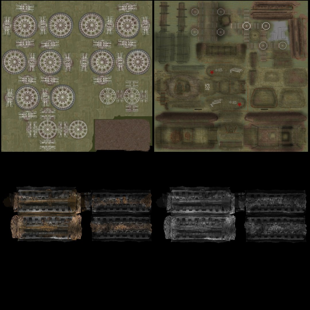 3D Red Armys T-34 Tank - TurboSquid 1307917
