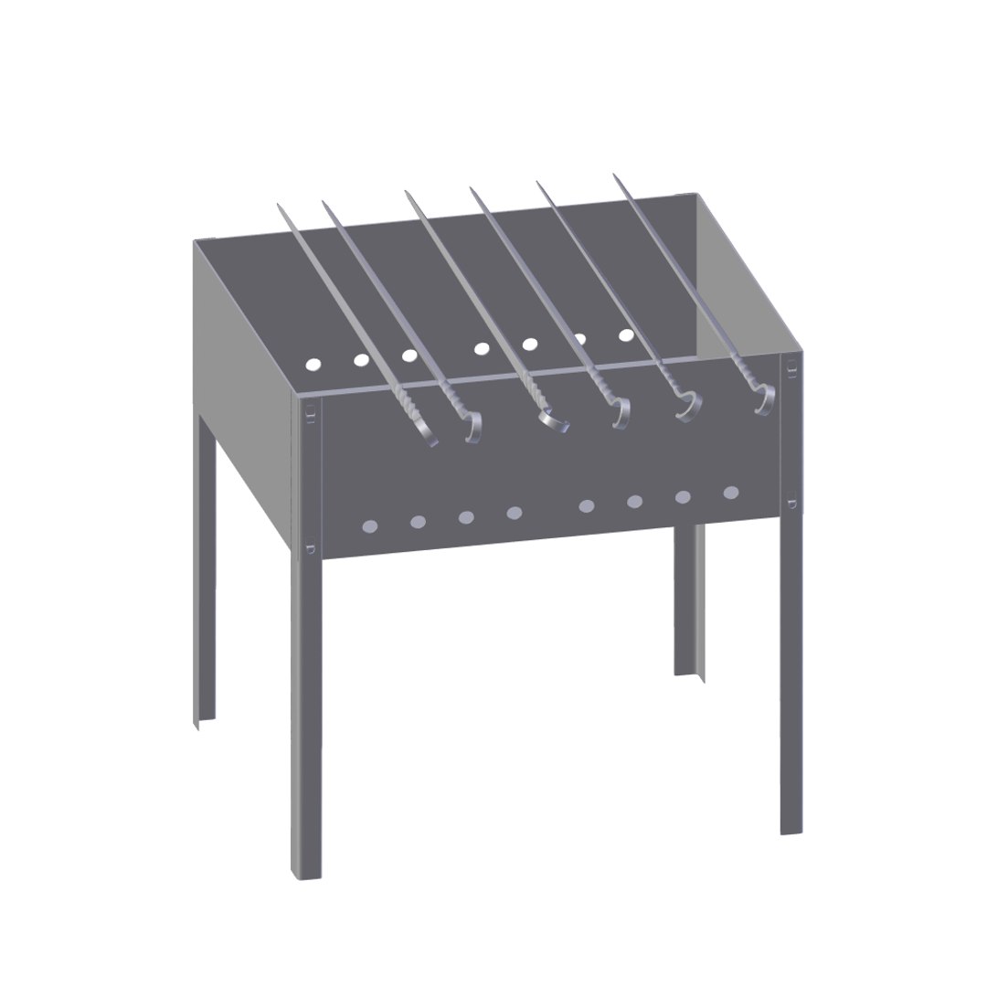 Simple brazier skewers 3D - TurboSquid 1601018