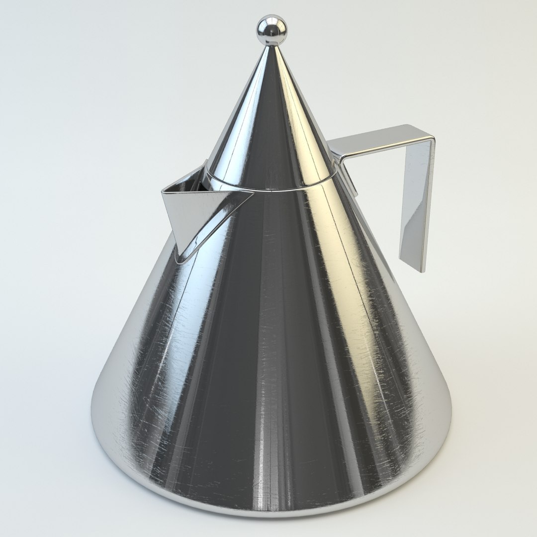 3ds Max Alessi Kettle