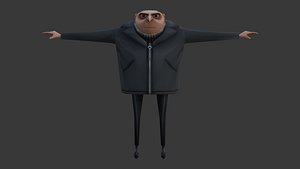 3D Characters Gru Models - Browse & Download Formats - TurboSquid