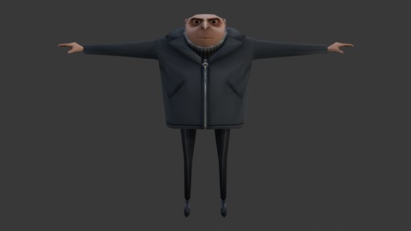 3D модель Гру - TurboSquid 2272297