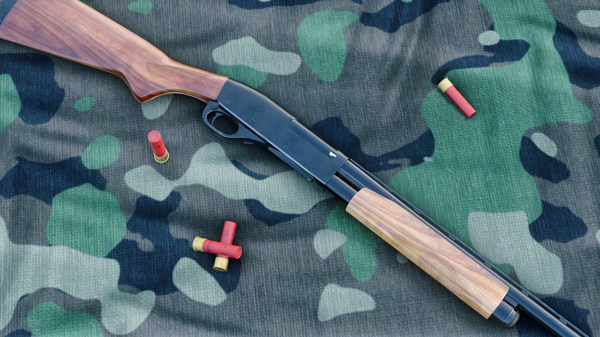 Remington 870 Express Model - TurboSquid 1160875