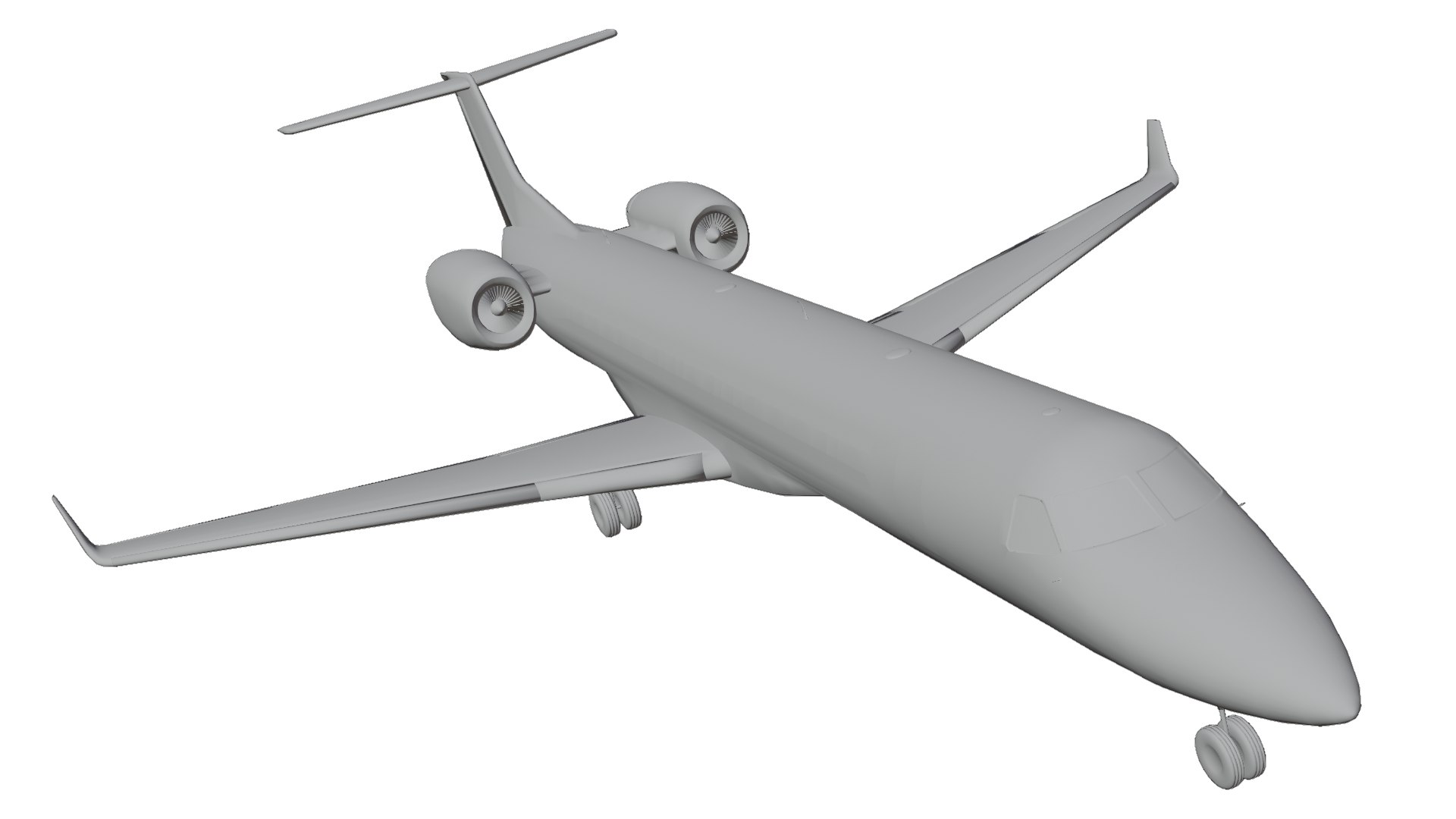 Embraer ERJ 145 3D Model - TurboSquid 2240065