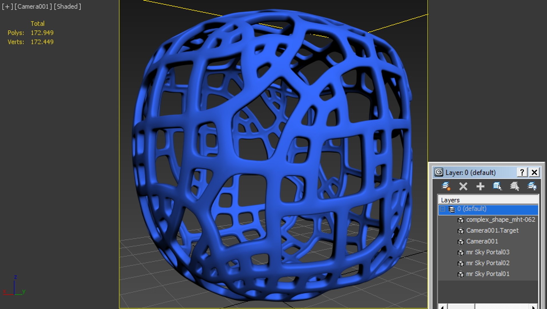 complex shape 3d max