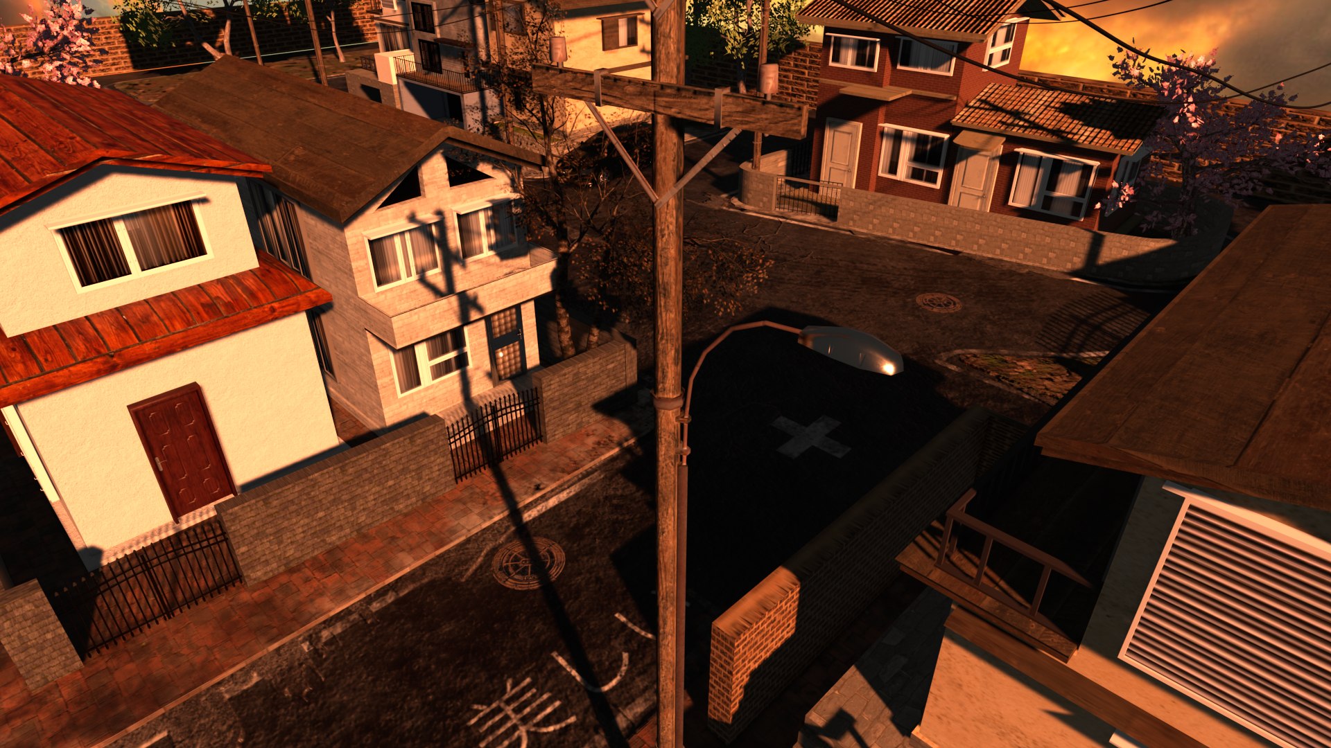 3D Japanese Residential Japanese Neighborhood - TurboSquid 2170828