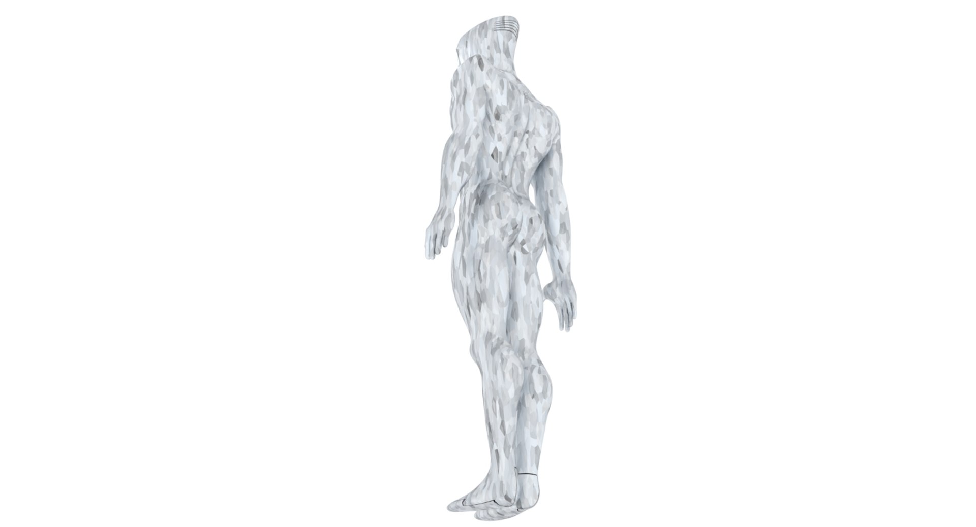 Cyborg body human 3D model - TurboSquid 1277350