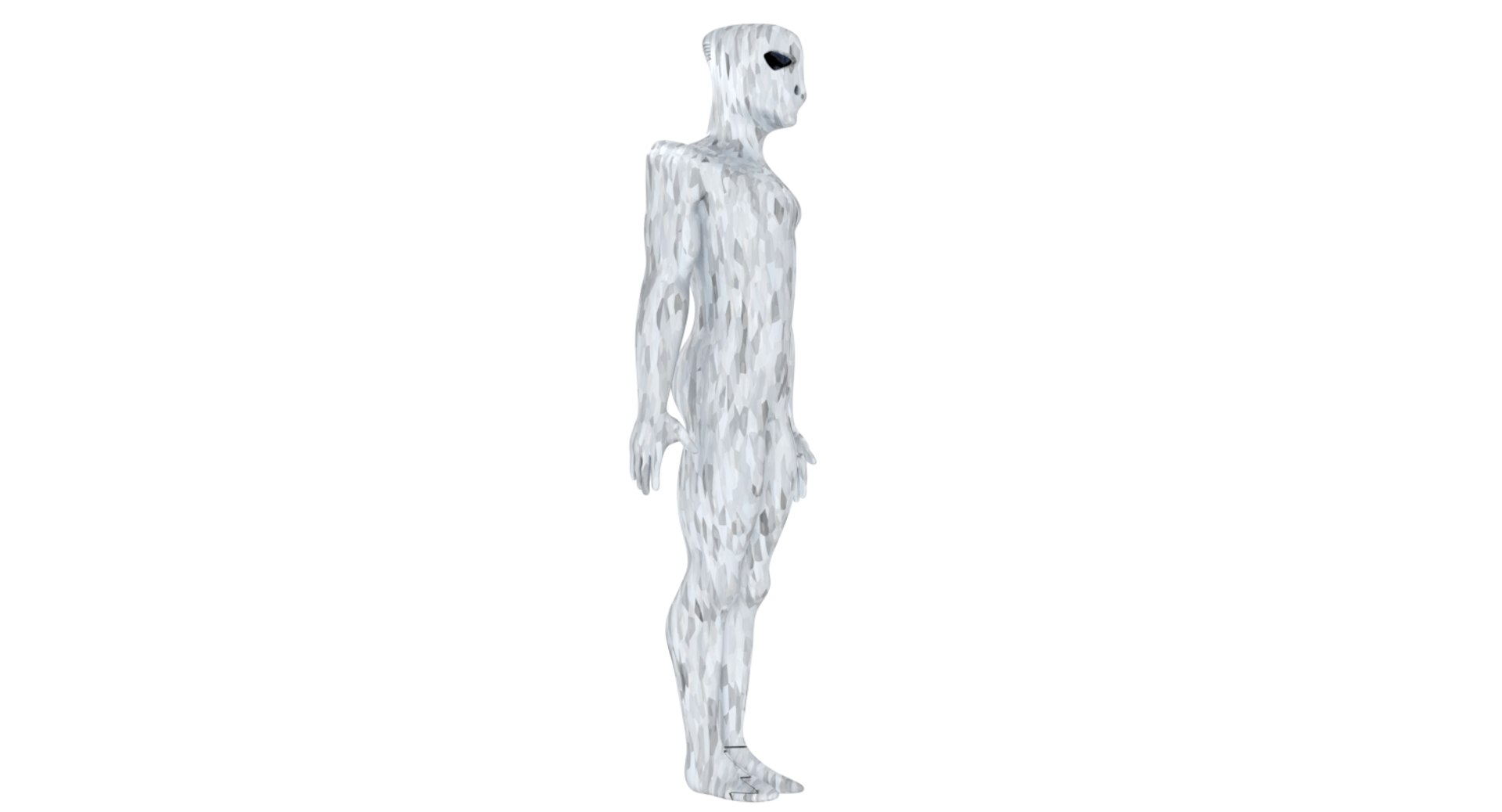 Cyborg body human 3D model - TurboSquid 1277350