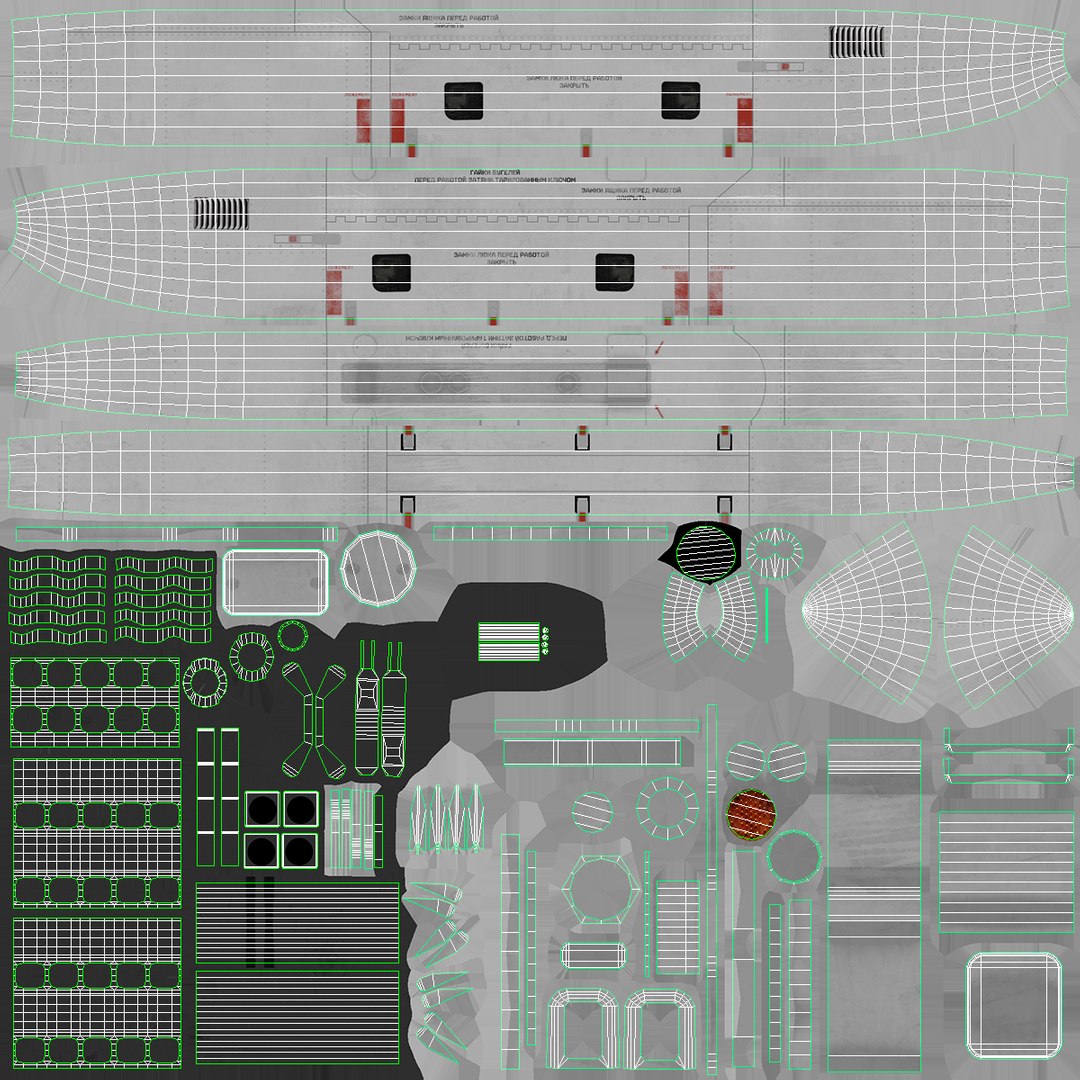 Gun Pod Upk-23-250 3D Model - TurboSquid 1383253
