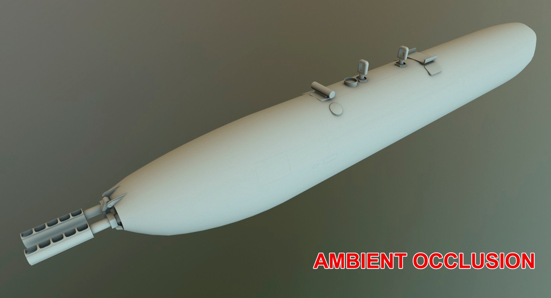 Gun Pod Upk-23-250 3D Model - TurboSquid 1383253