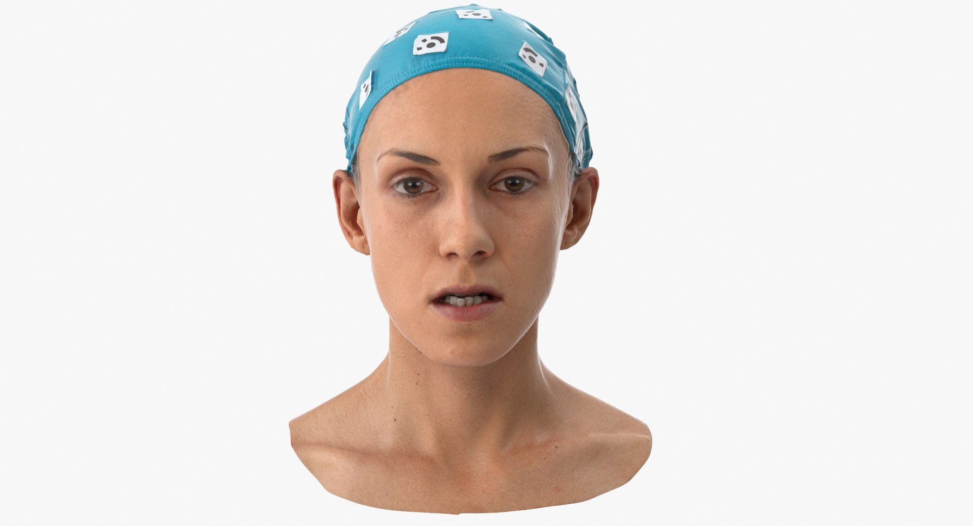 3D Athena Human Head Jaw - TurboSquid 1672995