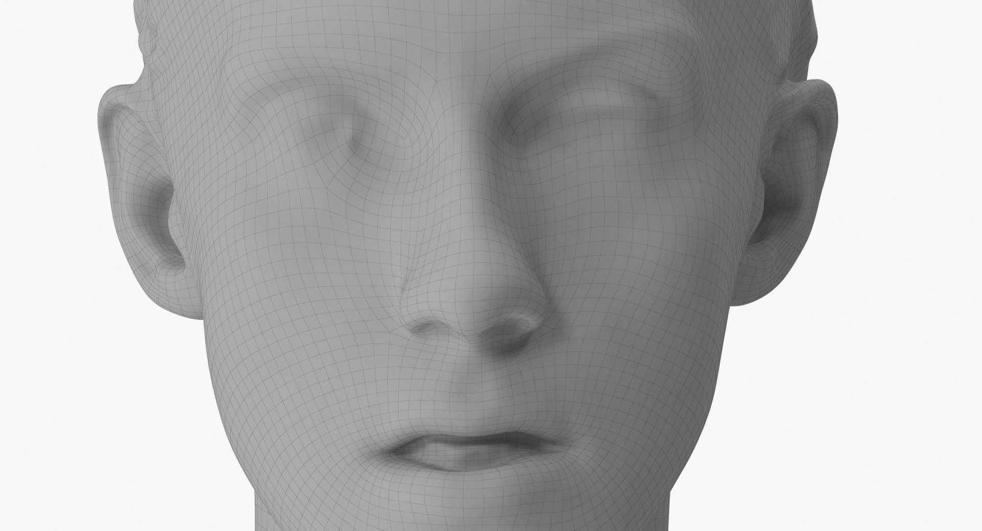 3D Athena Human Head Jaw - TurboSquid 1672995
