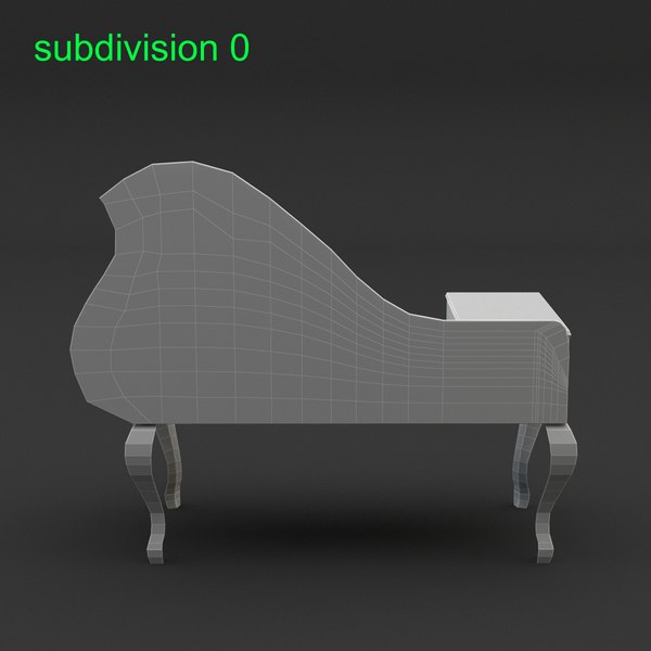sofa shark 3d model