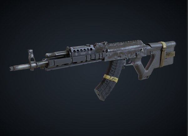 R6 M762 Assault Rifle model - TurboSquid 1728926