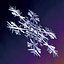 3d Snow Snowflake Model