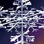 3d Snow Snowflake Model