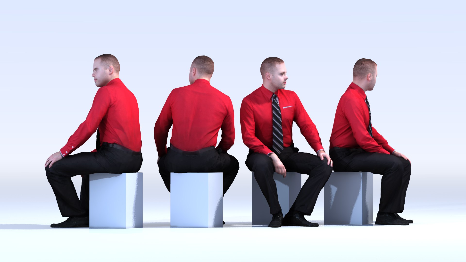 People - Business 3D Model - TurboSquid 1156227