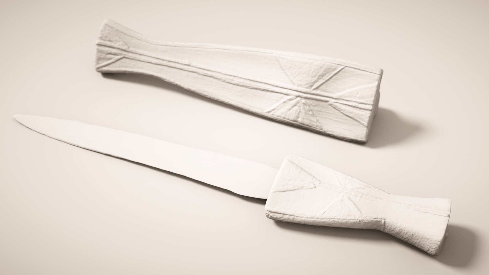 Realism Knife 3D Model - TurboSquid 1151315