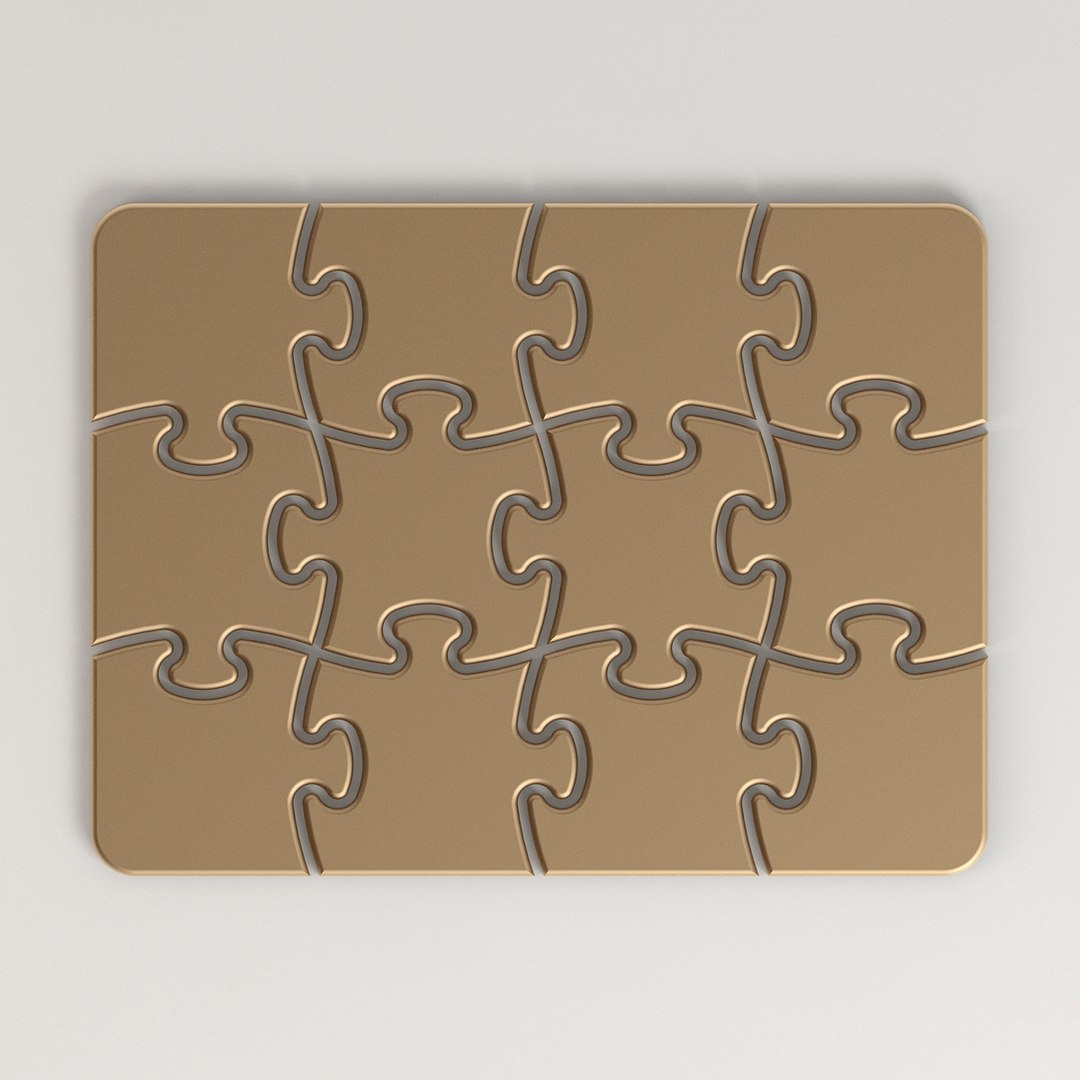 3d Obj Puzzle Cnc Iges