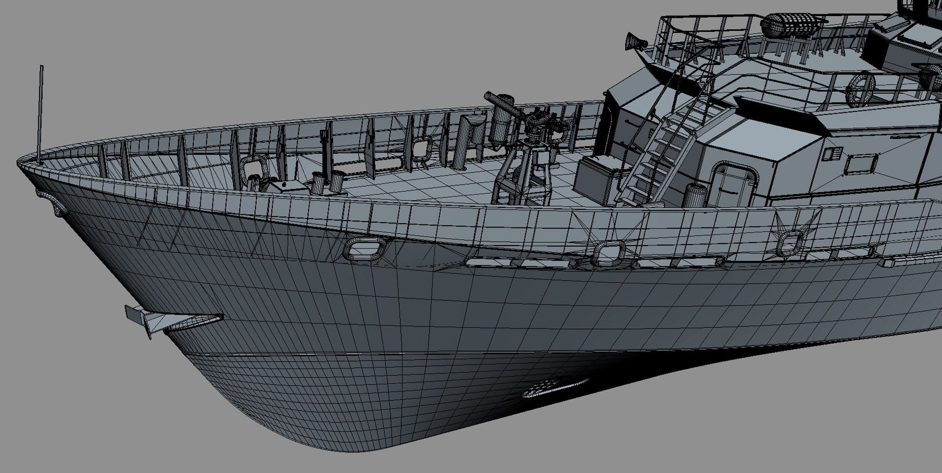 DAMEN Stan Patrol Vessel 4207 Coast Guard 3D Model - TurboSquid 2317965