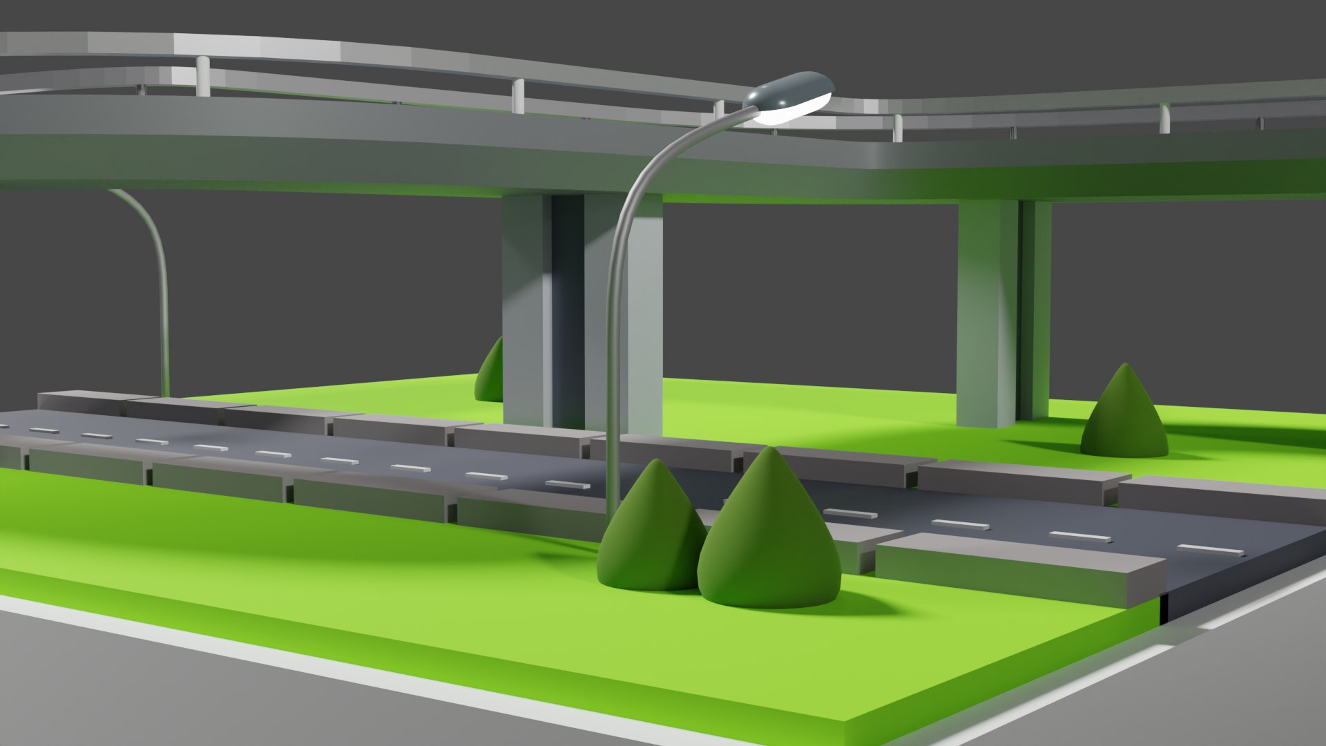 Stylized Isometric Bridge 3D model - TurboSquid 1973109